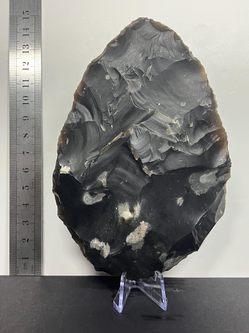 Flint Knapped Prehistoric Hand Axe (made to Order) - Etsy