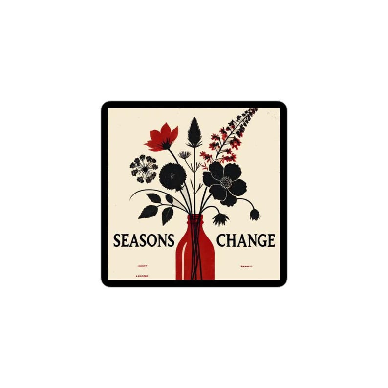 Seasons Change Sticker - Etsy