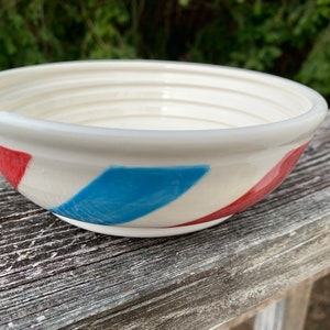 Barber Pole Shaving Bowl - Etsy