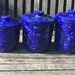 Kitchen Canisters, Blue - Etsy