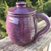 Large Covered Mug, Purple - Etsy