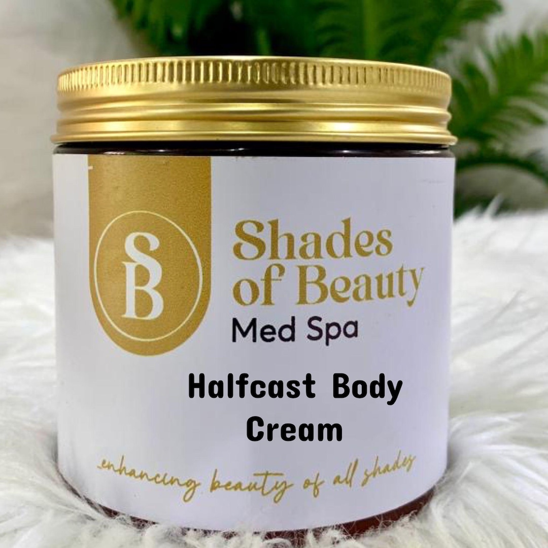 Halfcast Brightening & Glow Body Cream 500g, Face Cream 100g/ Half Cast ...