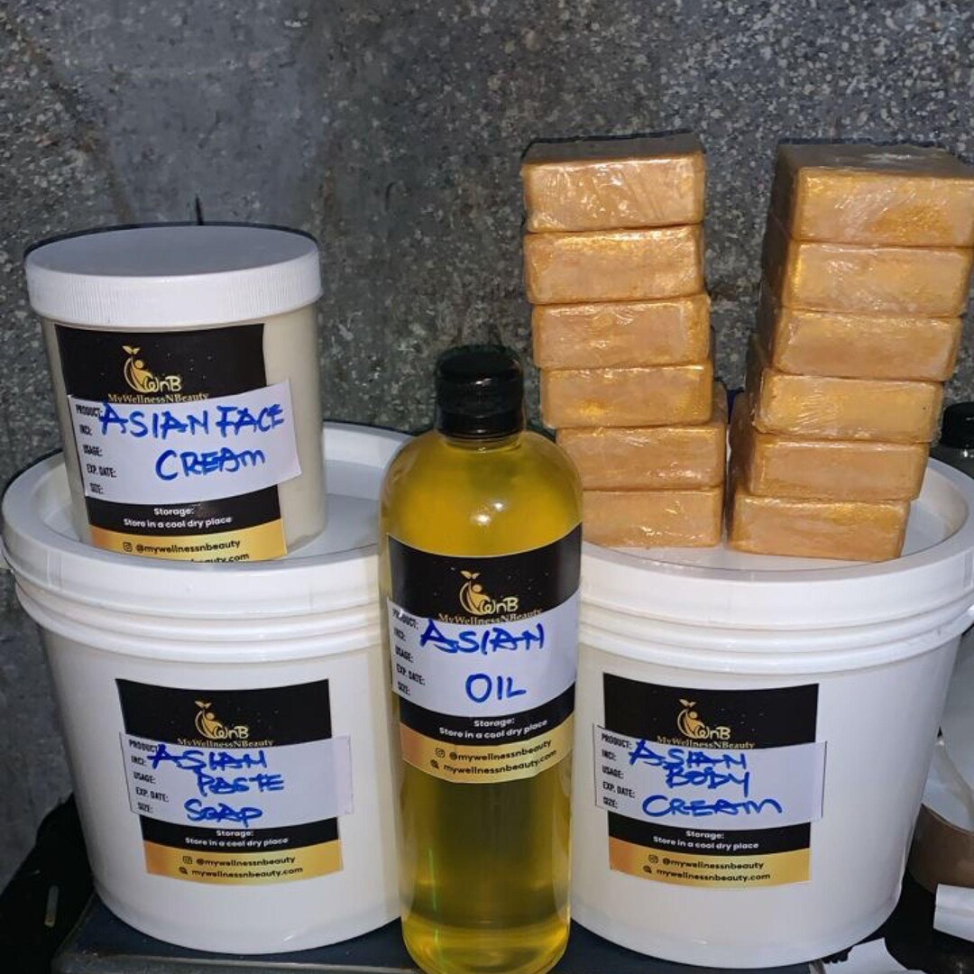 2kg Set Asiian Jumbo Combo Pack, Triple Action Body Cream, Face Cream ...