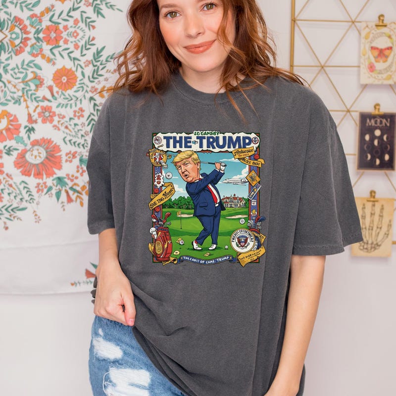 Donald Trump Golf Tee - Etsy