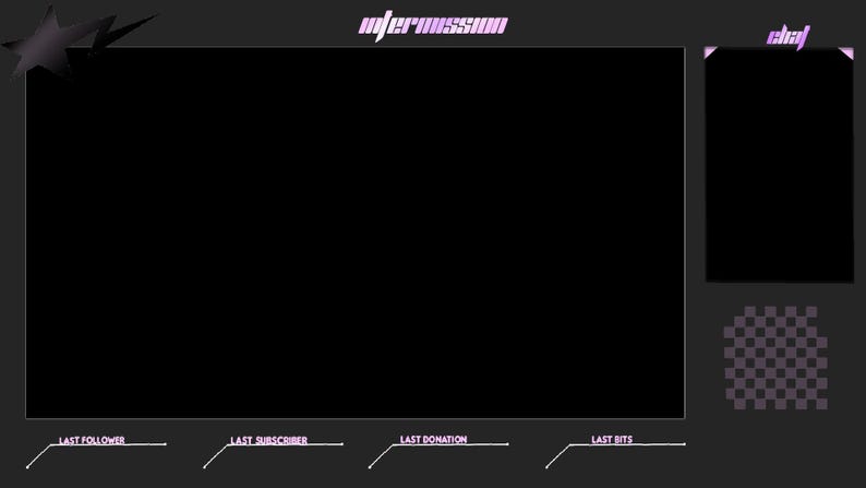 Y2k Twitch Starter Overlay Pack - Etsy