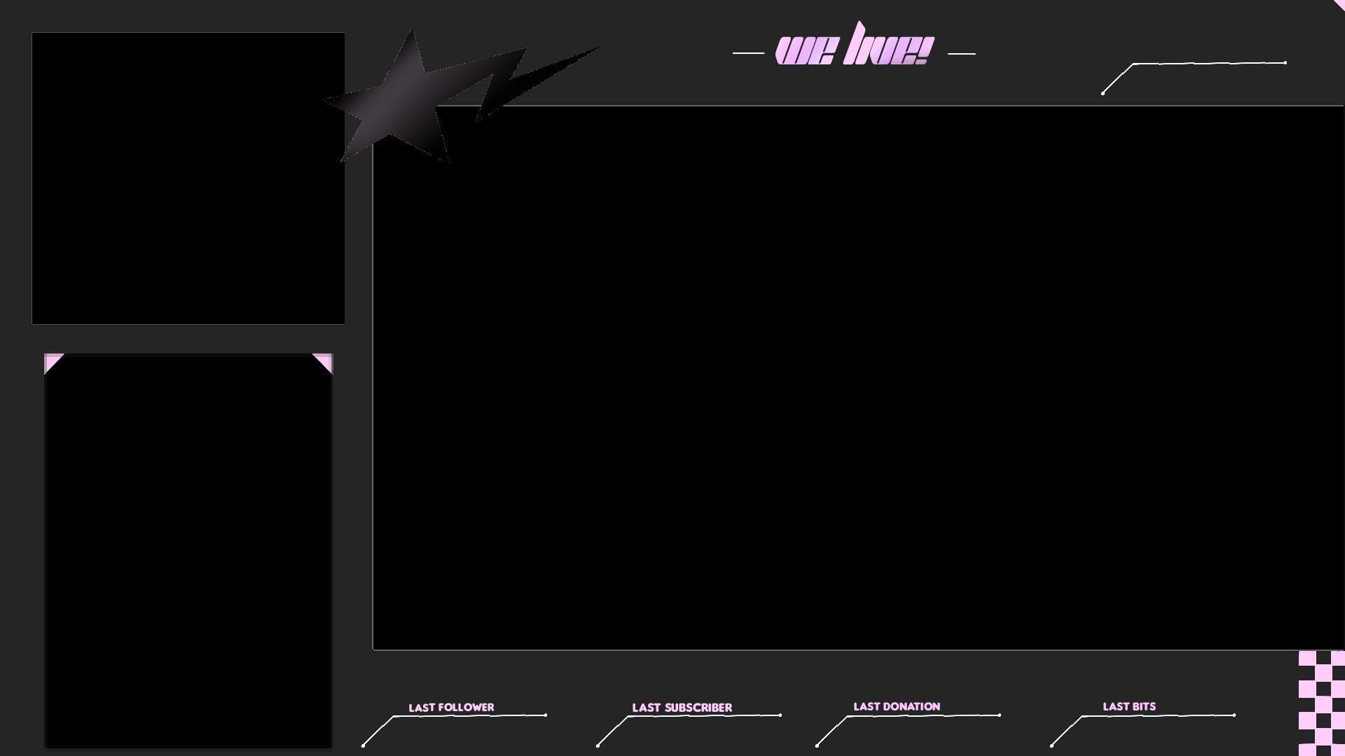 Y2k Twitch Starter Overlay Pack - Etsy
