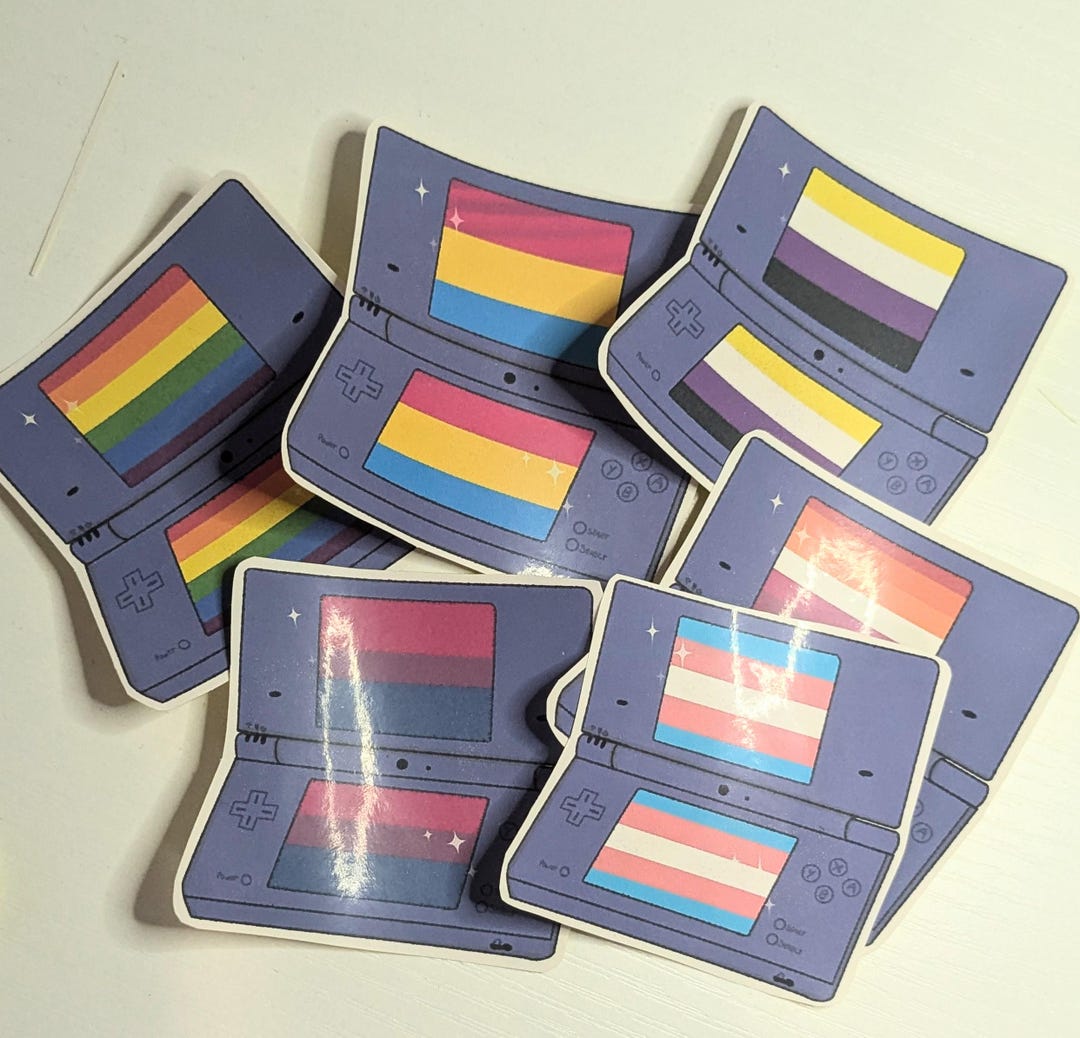 LGBT Flag Dsi Sticker LGBTQ Pride Stickers Different Variations ...