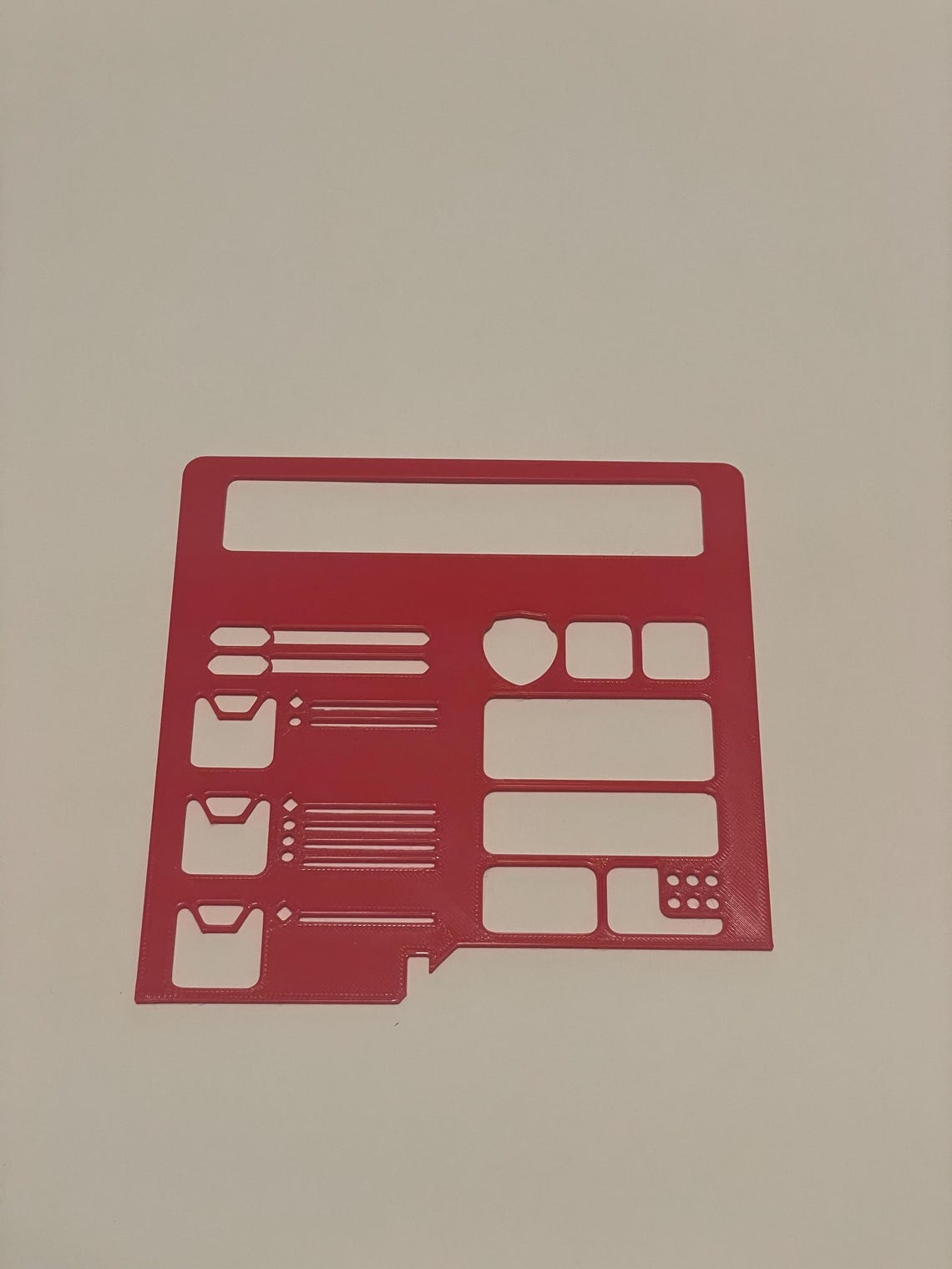 Customizable Character Sheet Stencil Notebook & Pen Included 3D Printed ...