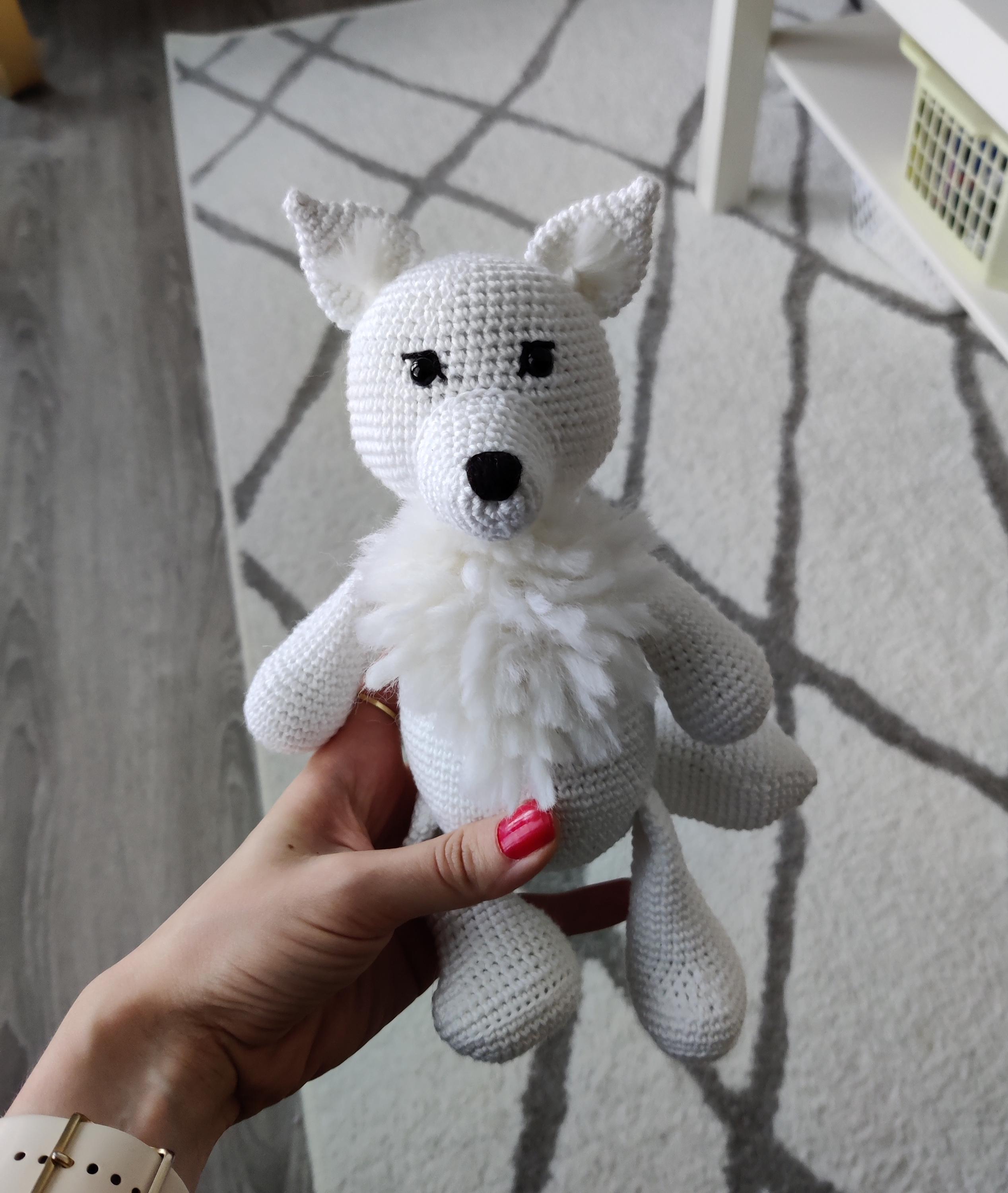 Arctic Fox Crochet Pattern - Etsy