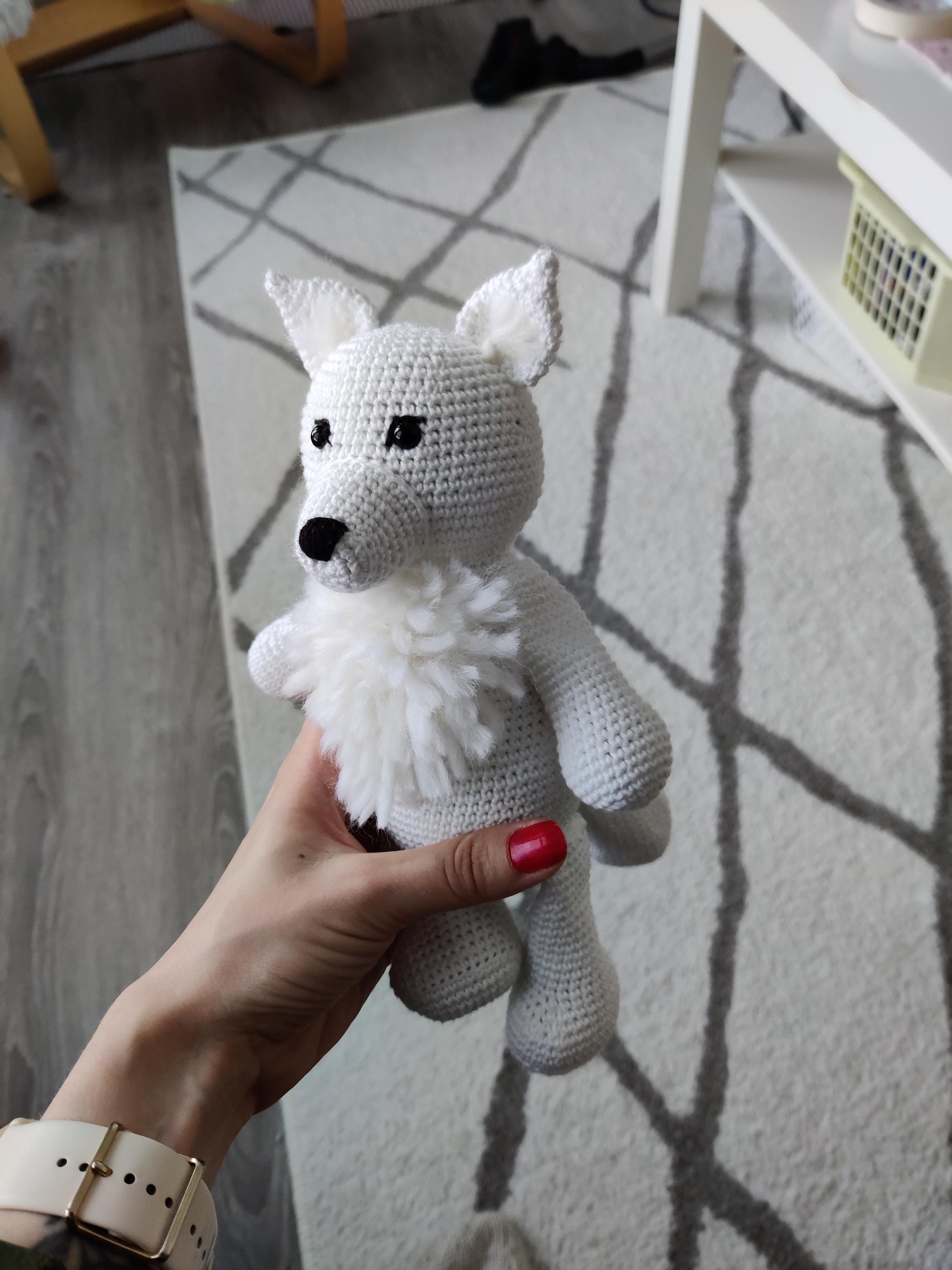 Arctic Fox Crochet Pattern - Etsy