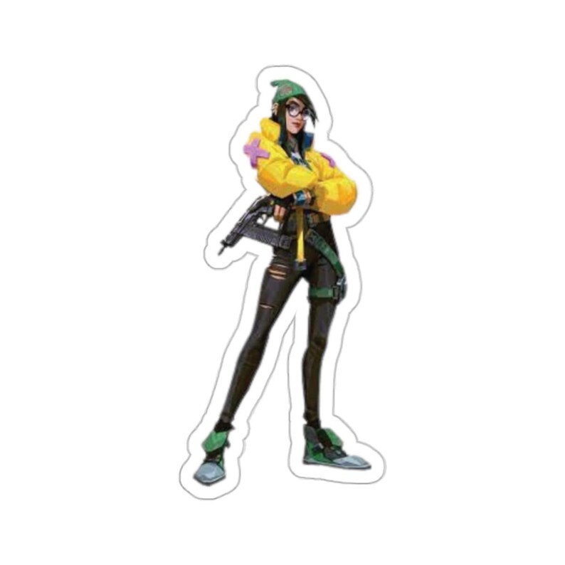 Killjoy Valorant Kiss-cut Sticker Gamer Gift for Laptop, Water Bottle ...