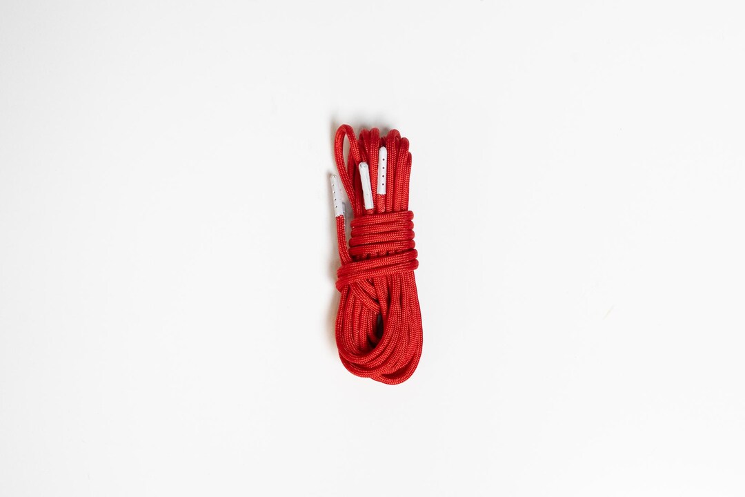 Snowboard Boot Laces (red) - Etsy