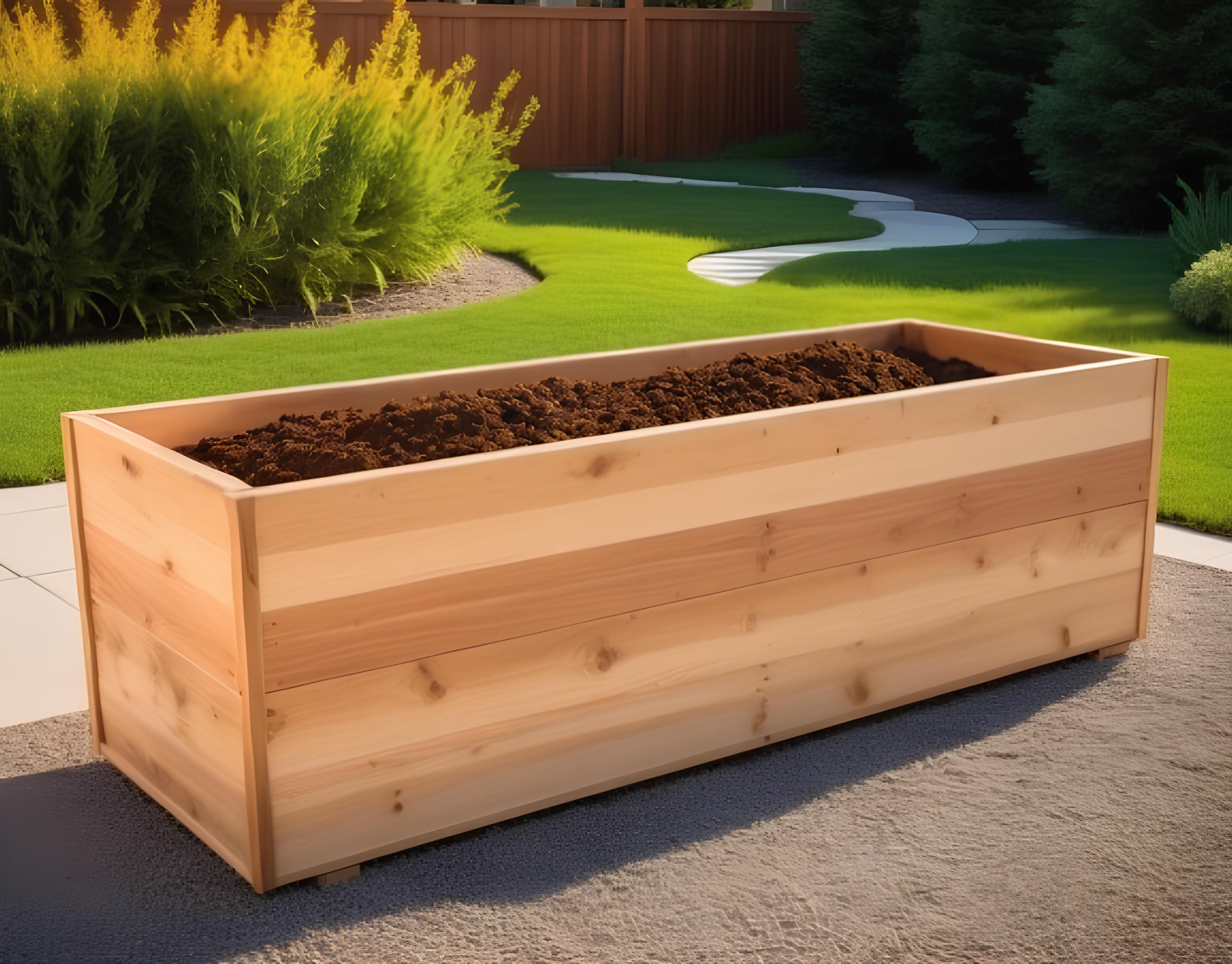 DIY Cedar Planter Box Build Plan, Woodworking Plan, Wood Planter ...