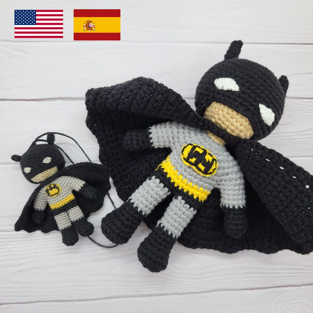 Dark Hero: Crochet Amigurumi Pattern - Etsy