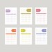 2025 Monthly Planner, Basic Bright Colors Theme Calendar, Digital ...