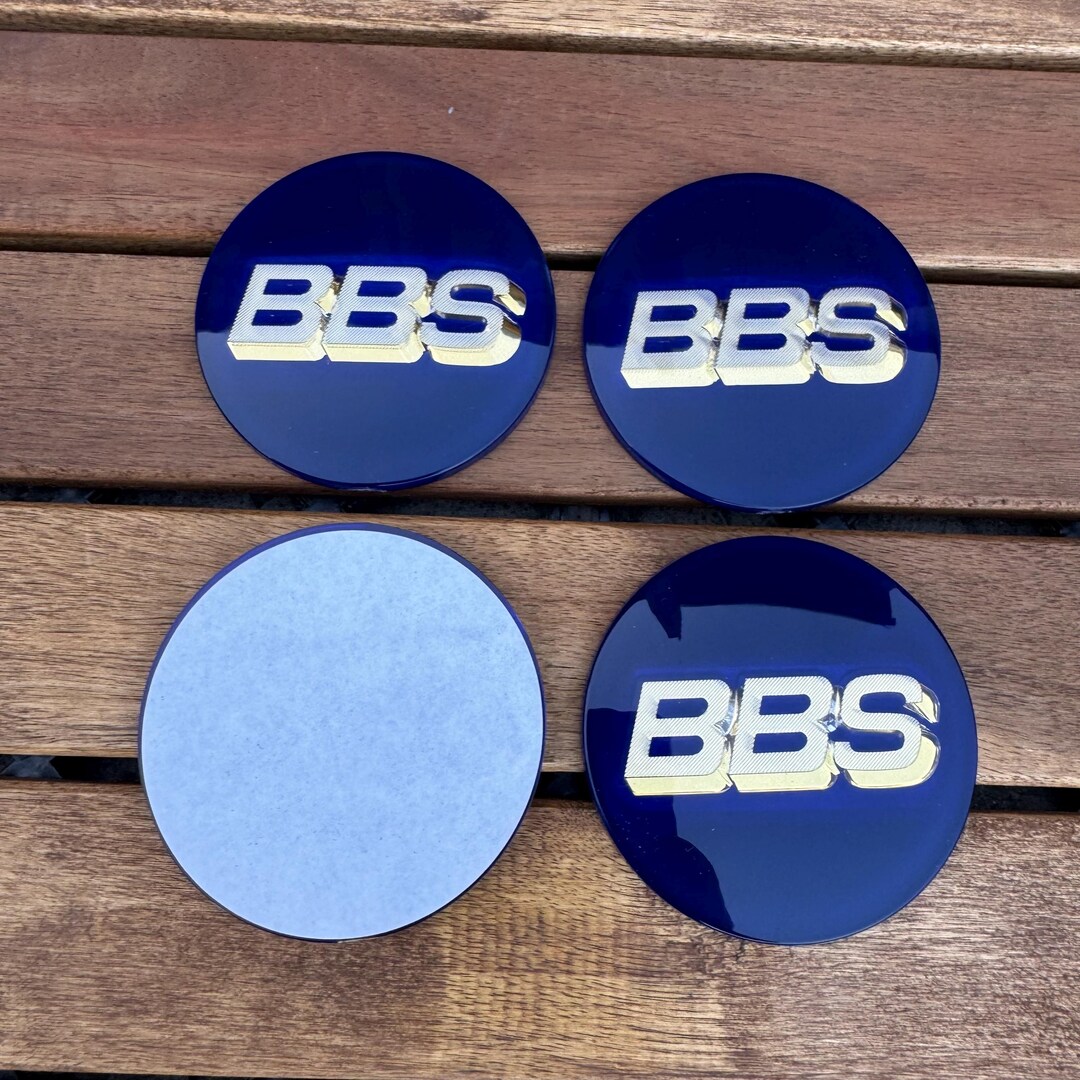 BBS RC 090 Center Cap Stickers 3d 70mm Blues Set of 4 - Etsy