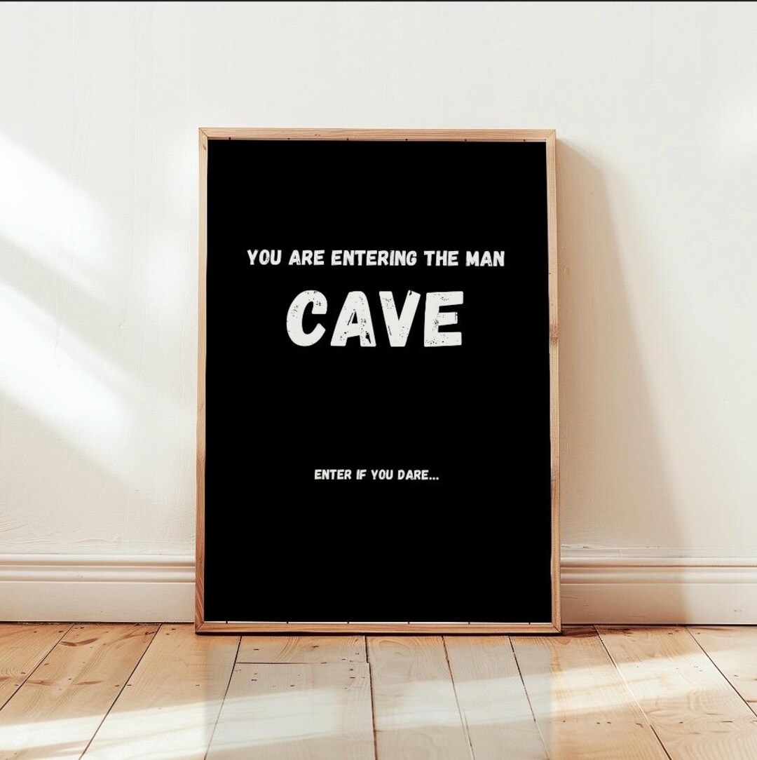 Man Cave Print, Man Cave Poster, Man Cave Wall Art, Car Poster, Boy ...