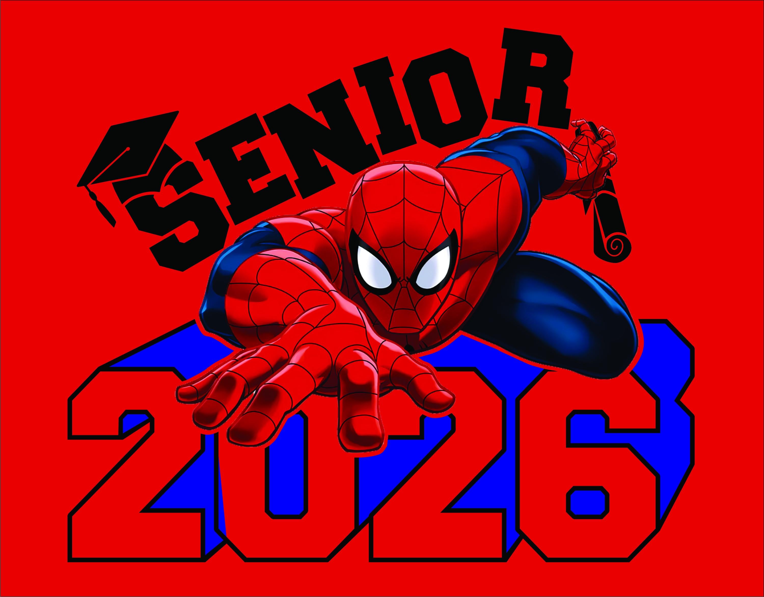 Graduation Spiderman 2026 Senior PNG Digital Download - Etsy