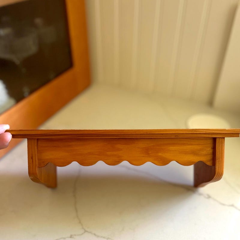 Shelf With Plate Groove - Etsy