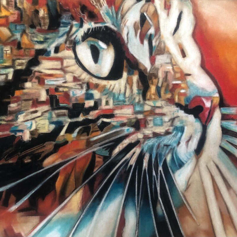 Abstract Pet Portrait - Etsy