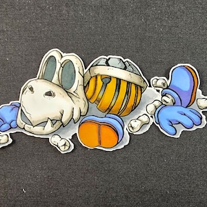 Dry Bones Sticker | Hand Drawn Sticker for Laptops, Journals, and More ...