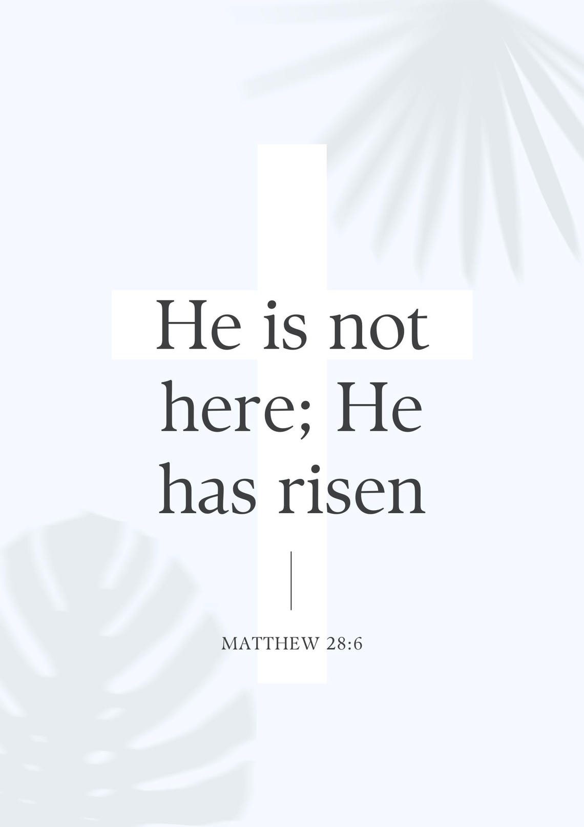 He is Not Here; He Has Risen - Matthew 28:6 - Etsy