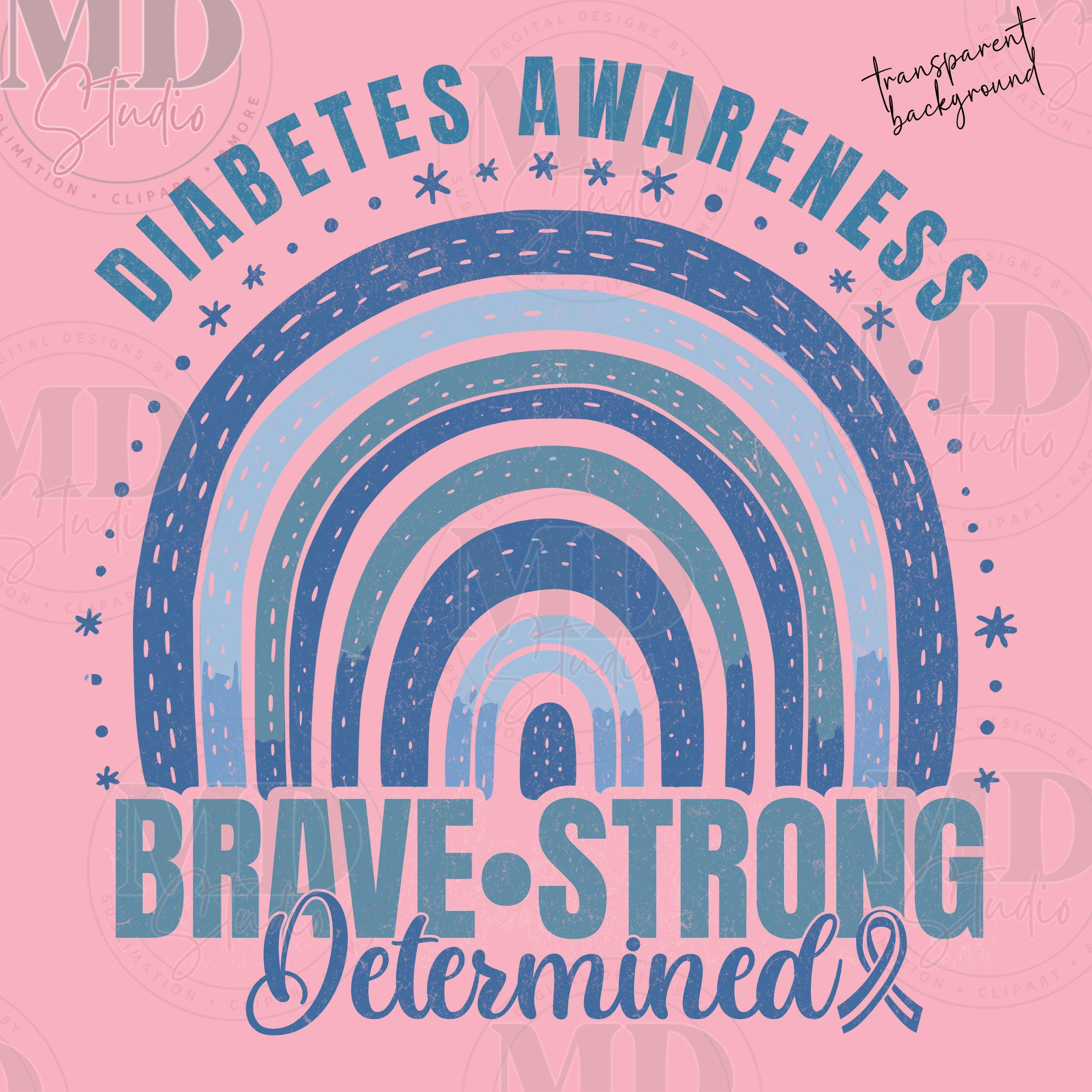 Diabetes Awareness Png Fight Diabetes Month in November We Wear Blue ...