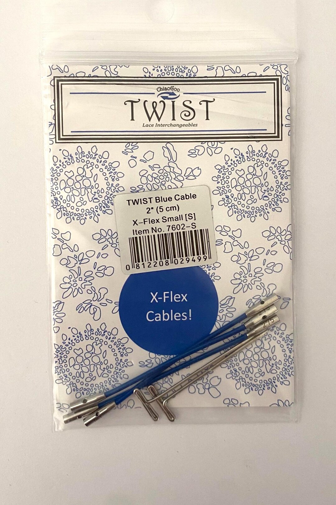 Chiaogoo Twist Blue 2” Cables for Small [S] IC Circular Knitting ...