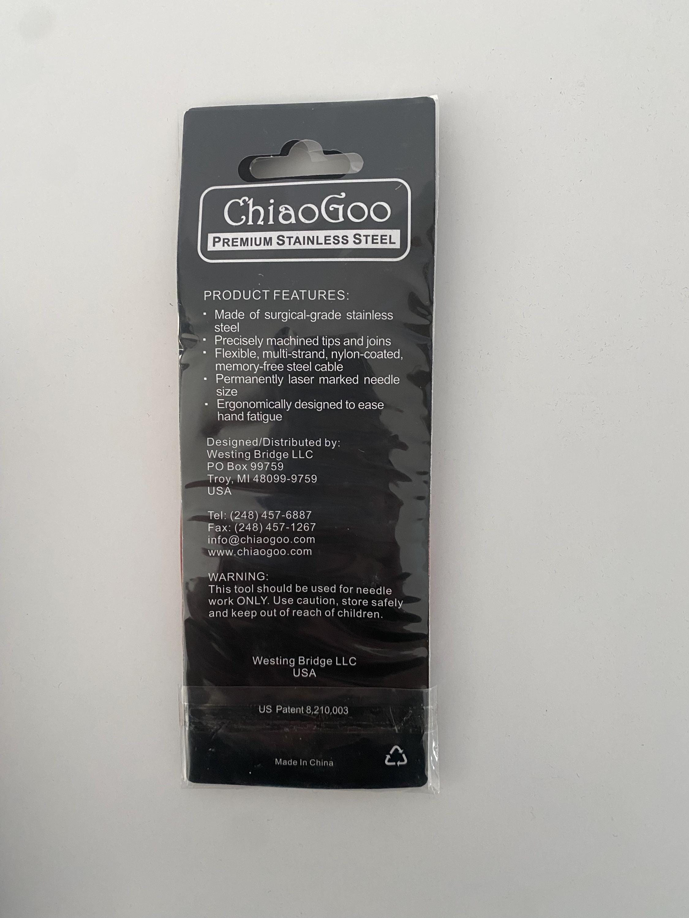Chiaogoo 40” Fixed Circular Knitting Needles W/ 5” Tips - Etsy