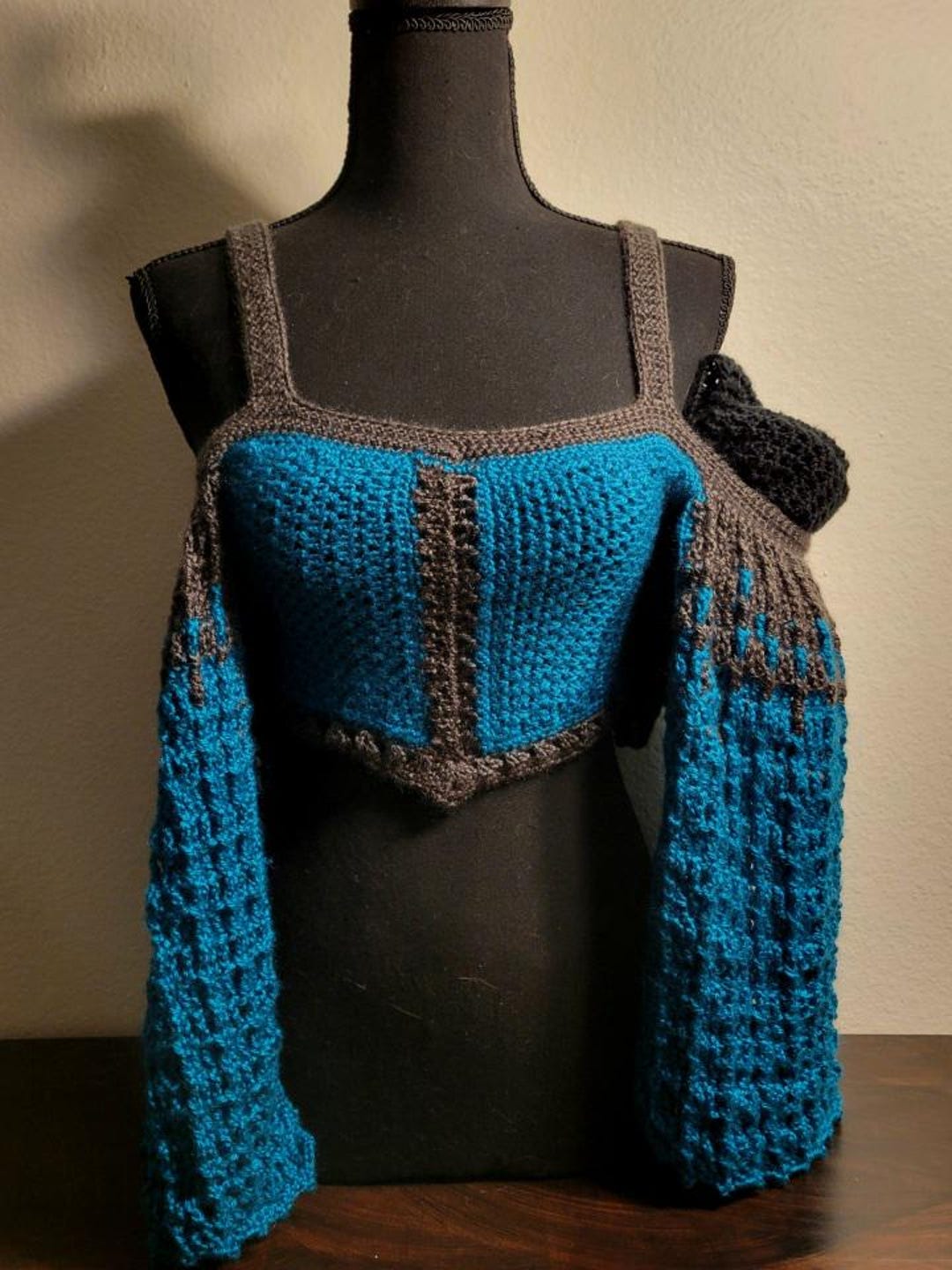 Crochet Fiona Top: Renaissance Corset Style - Etsy