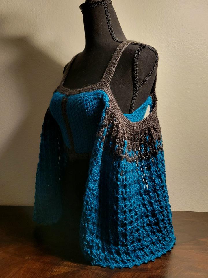 Crochet Fiona Top: Renaissance Corset Style - Etsy