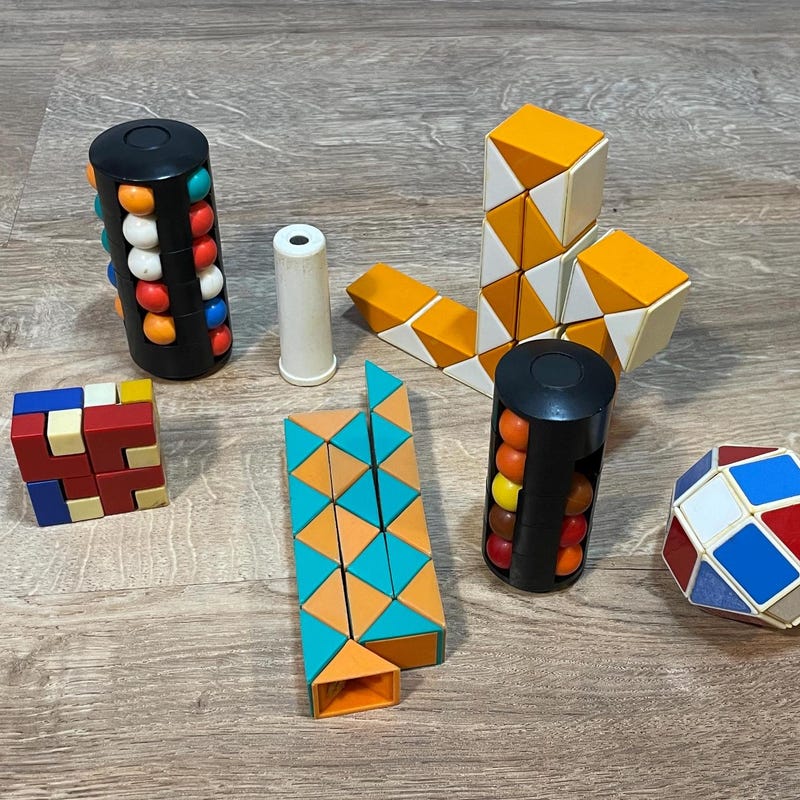 Geometric Puzzle - Etsy
