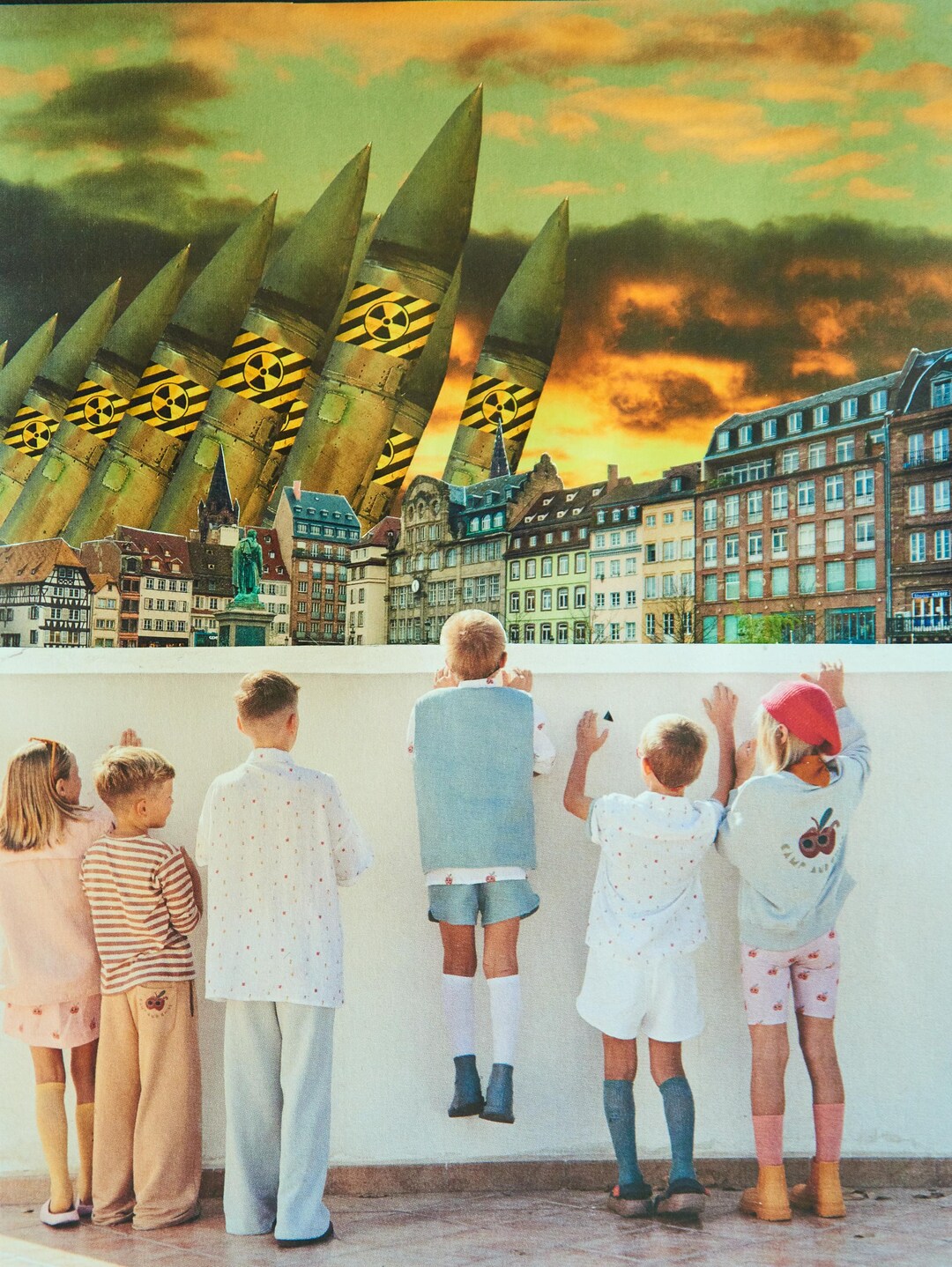 PRINTABLE Collage, War Art, Hand-cut Artwork, Sustainable Magazine ...