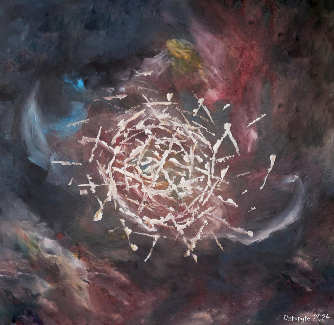 PRINTABLE Pagan Abstract Wall Decor, Moody Colors Print, Digital ...