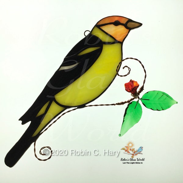 Western Stained Glass Window - Etsy