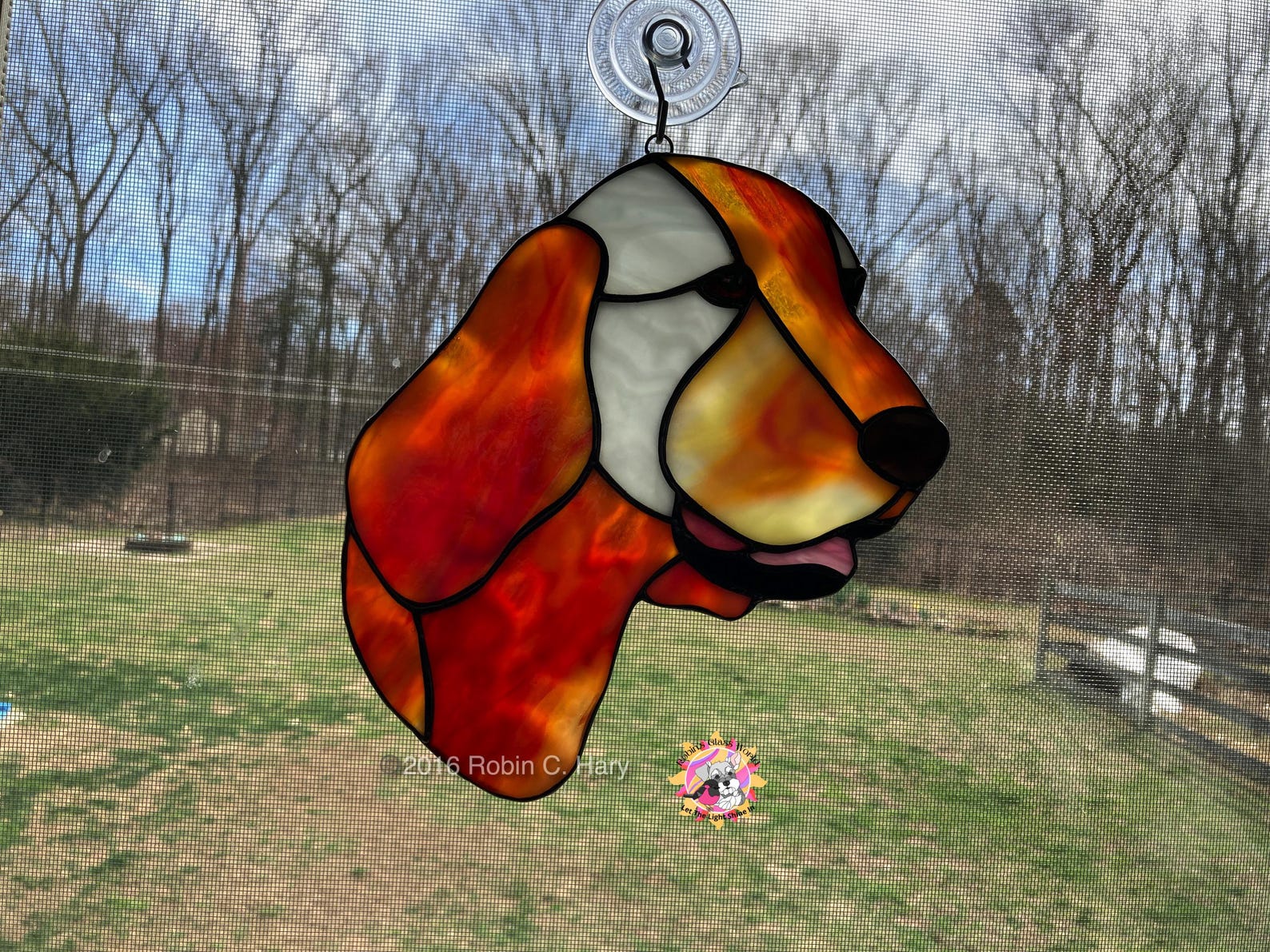 English Setter Handmade Stained Glass Suncatcher/dog Lovers Gift - Etsy