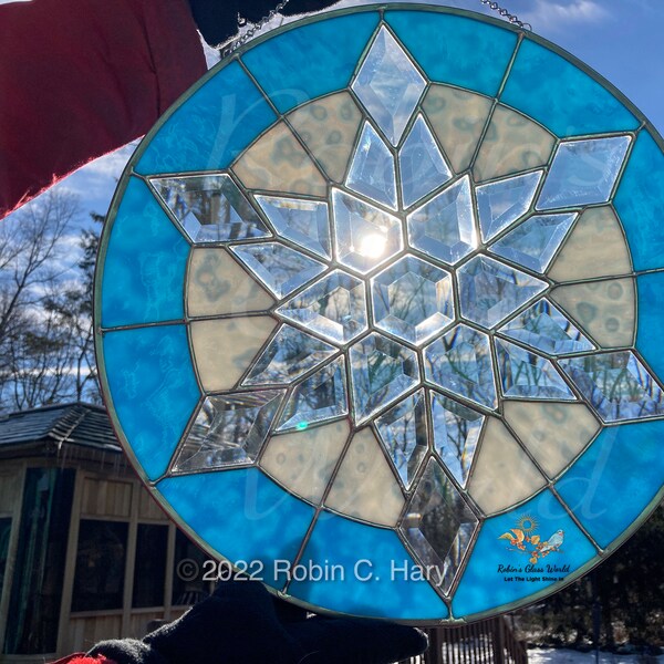 Beveled Snowflake - Etsy