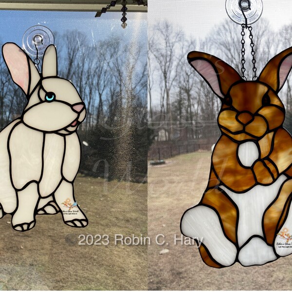 Glass Rabbit - Etsy