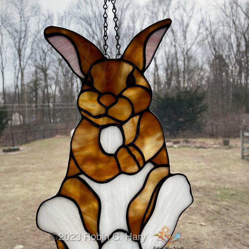 Glass Rabbit - Etsy