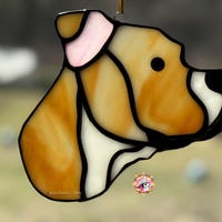 Boxer Stained Glass Pattern Design Digital Download PNG PDF Dog Dogs ...