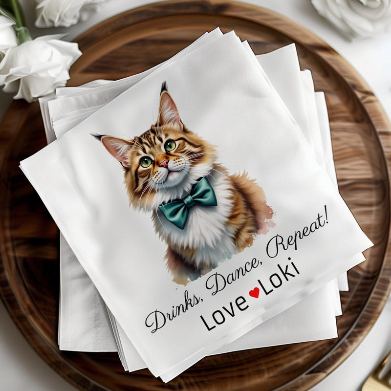 Cat Wedding Favor - Etsy