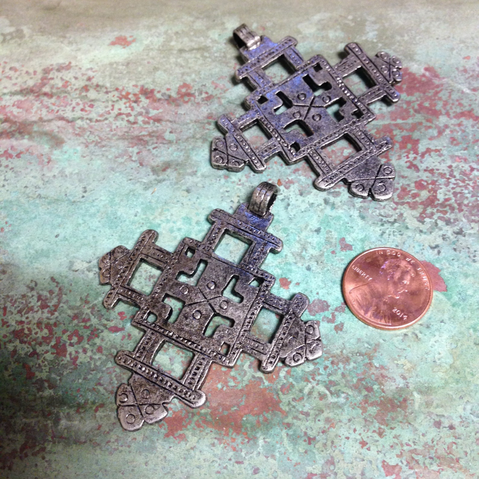 Ethiopian Cross, African Cross Pendant, Casting of African Cross ...