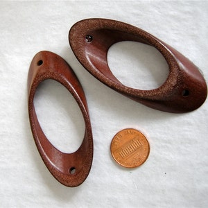 Large Diagonal Wood Slices With Holes at Ends X 3 - Etsy Australia