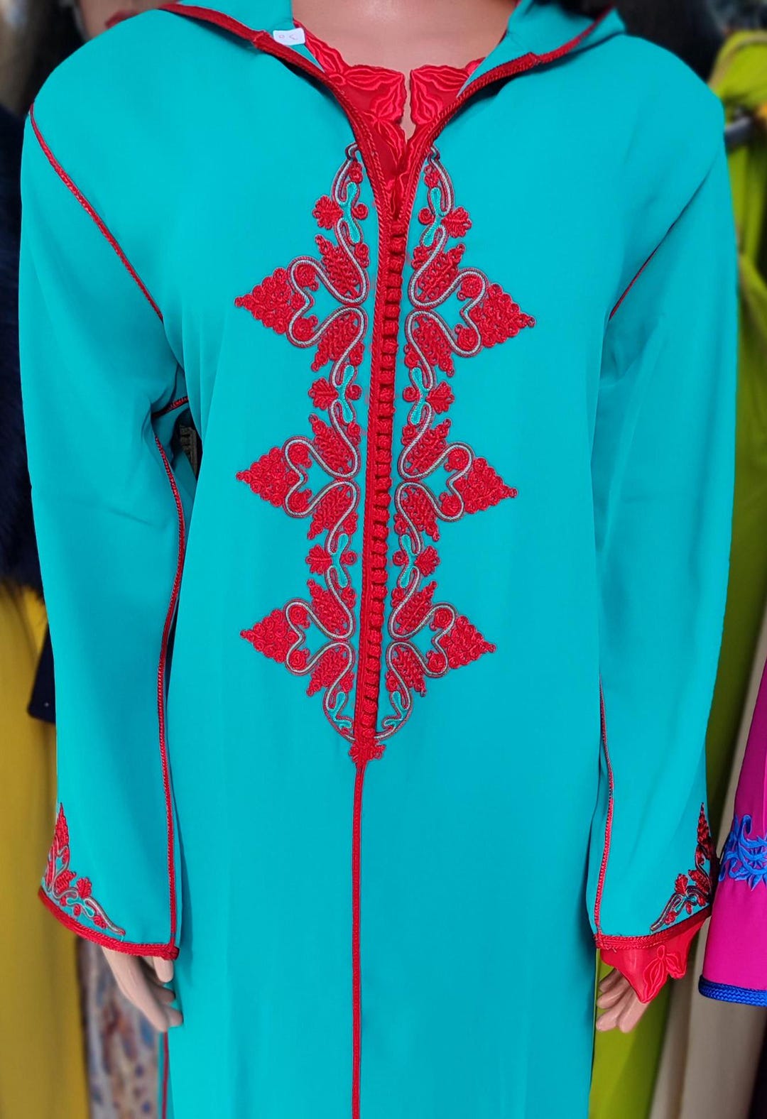 Custom Handmade Moroccan Djellaba for Women, Djellaba for Wedding ...