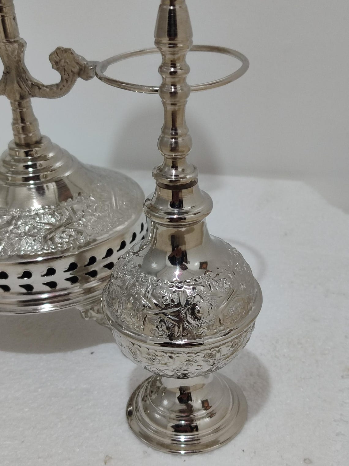 Luxury Fez Silver Incense Burner Set: Moroccan Home Decor - Etsy