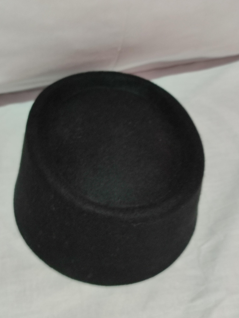 Black Moroccan Fez Hat | Handmade Tarboosh Classic Style | Traditional ...