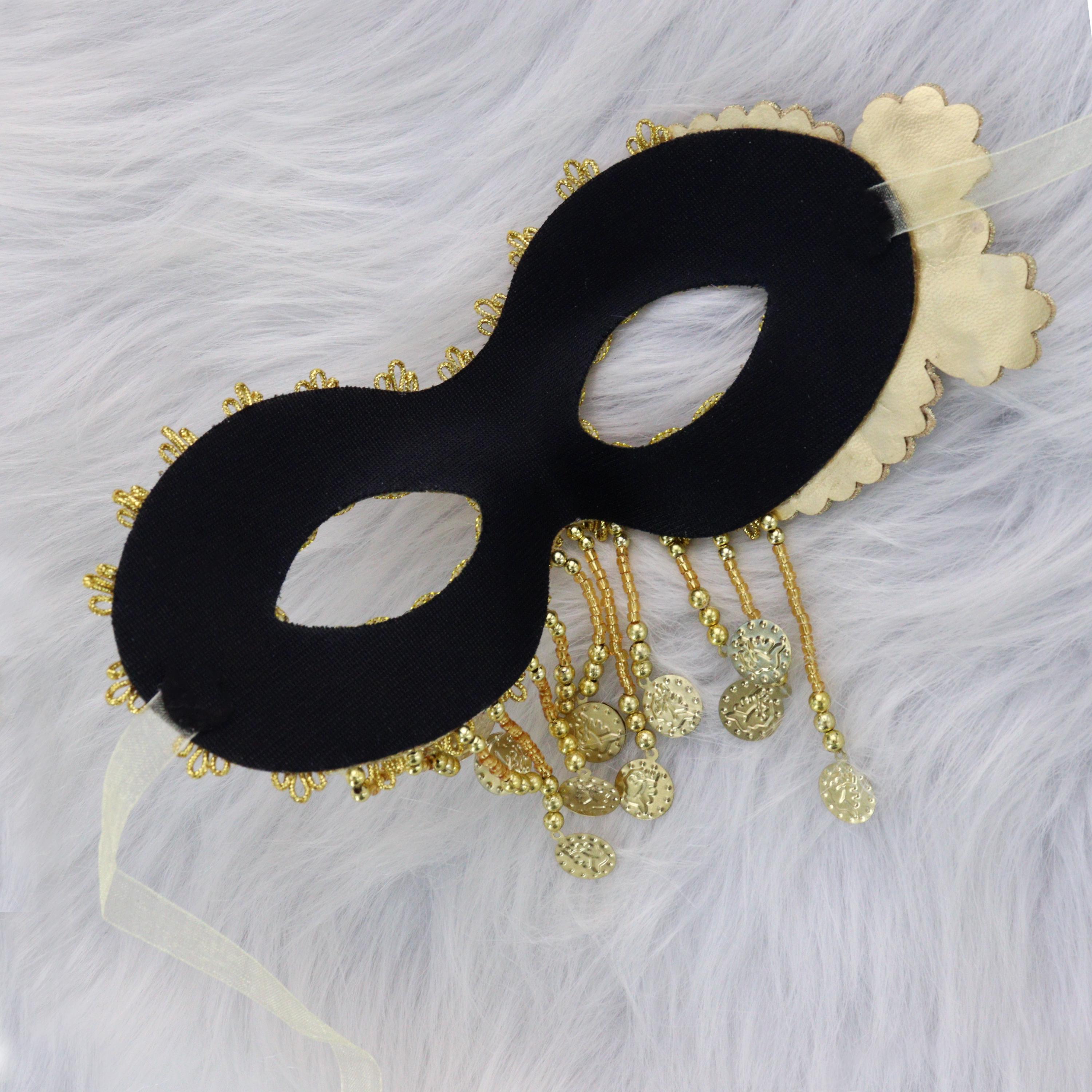 Courtly Style Luxurious Gold Mask Masquerade Masks Women Vintage Mask ...