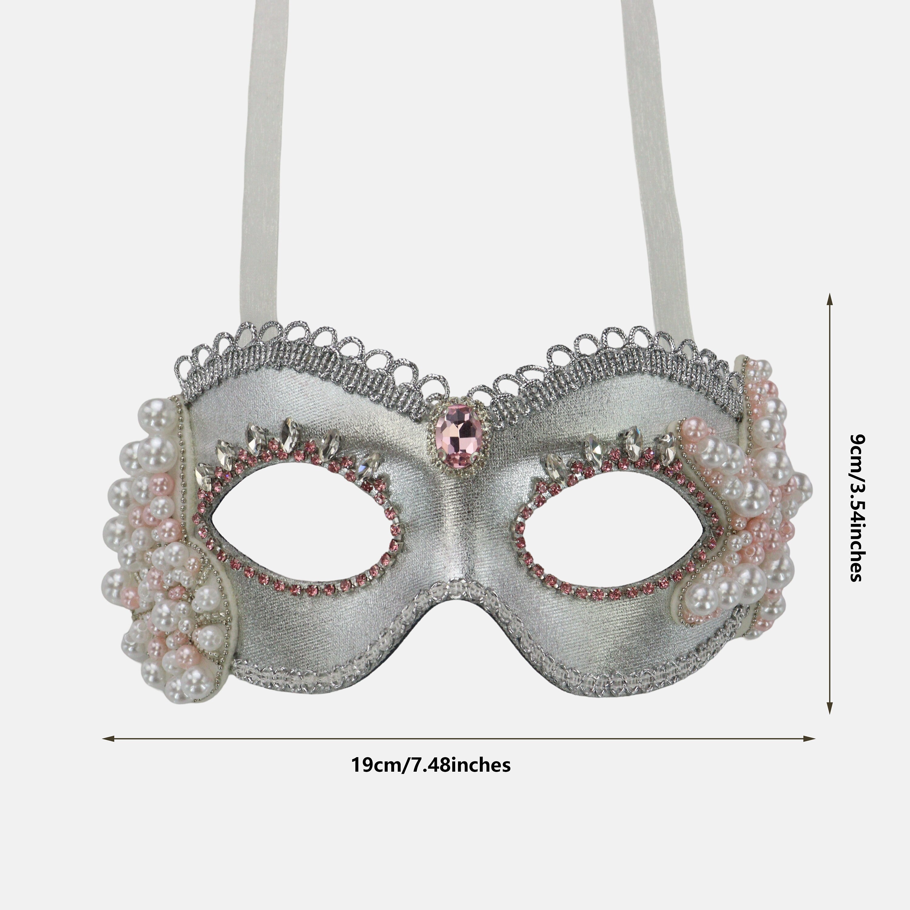 Pearl Starfish Mask Masquerade Mask for Women Vintage Mask Venice Party ...