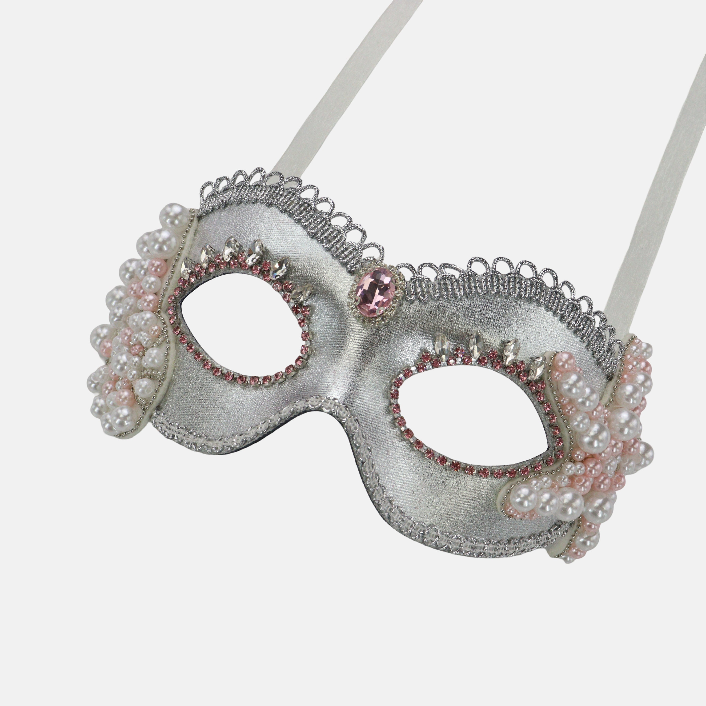 Pearl Starfish Mask Masquerade Mask for Women Vintage Mask Venice Party ...