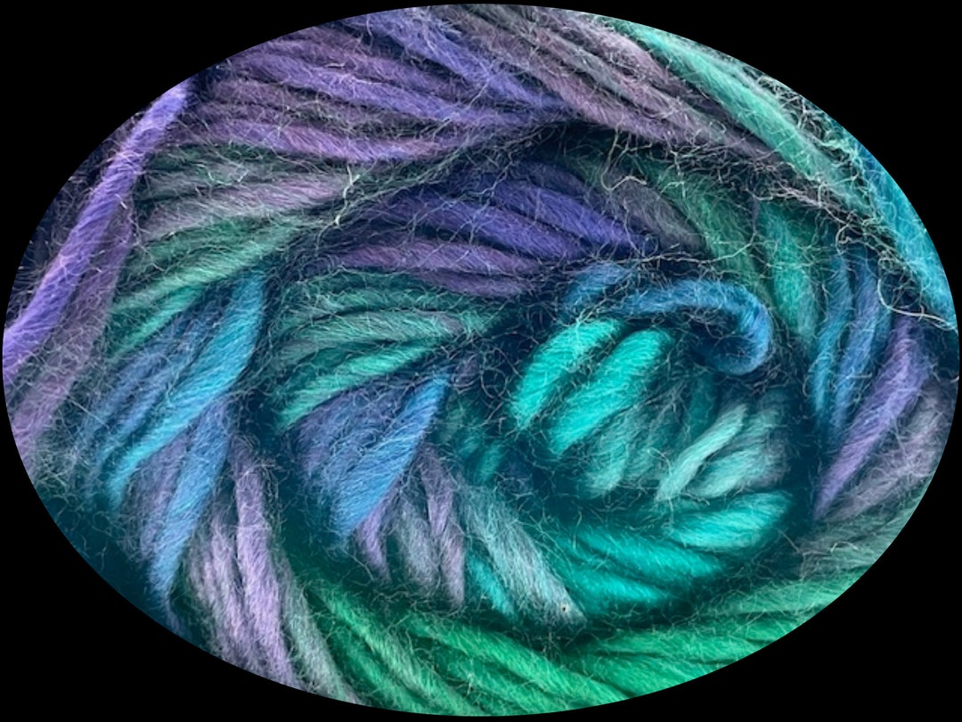 Red Heart Unforgettable Yarn, #3935 Dragonfly, Fiber Art, Unique Yarn ...